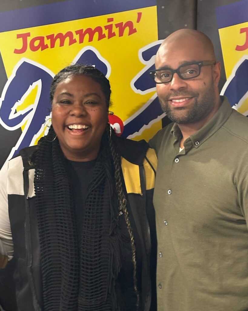 Brandi Iberia talks to Quinncy Hinton of ACO Milwaukee - Jammin 98.3