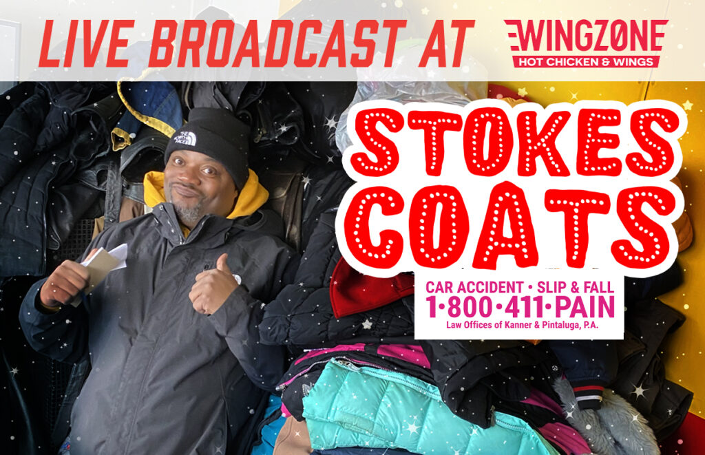 Join Earl for a LIVE BROADCAST for Stokes Coats! - Jammin 98.3